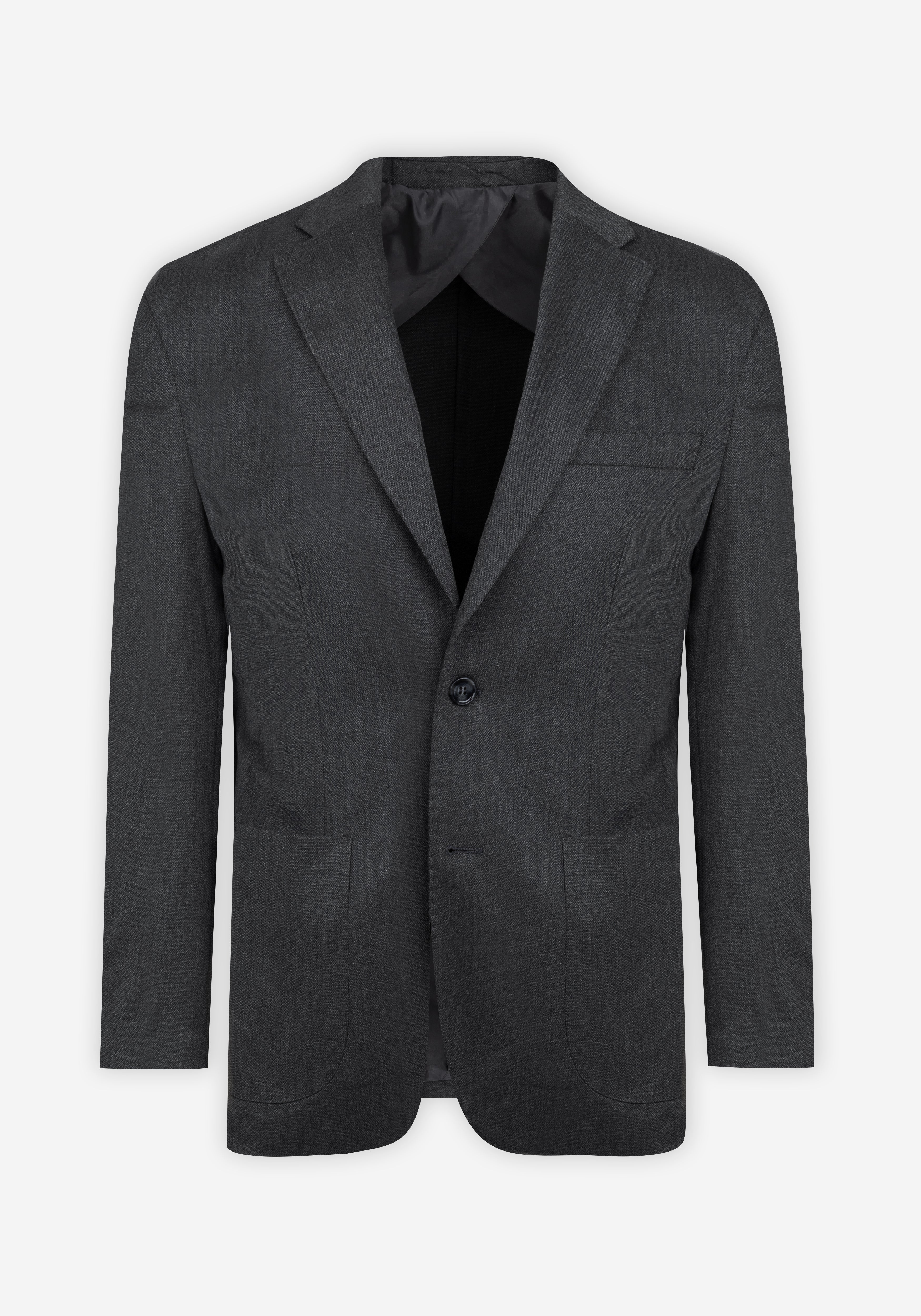 Contemporary Fit Coal Grey Ravello Blazer – British House